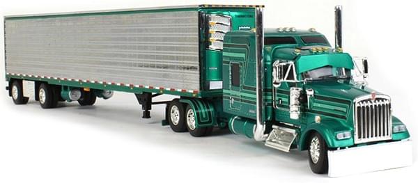1:64th Scale 2017 Kenworth W900L 86" Studio Sleeper with 53' Utility ...