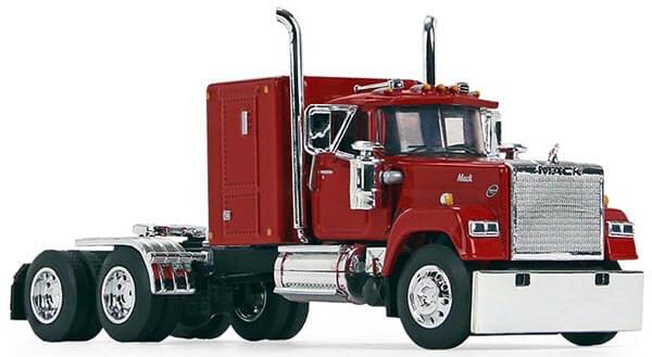 First Gear's 1:64th Scale Mack Super-Liner with Tri-Axle Lowboy Trailer ...